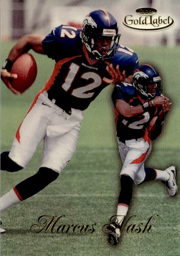 1998 Topps Gold Label Marcus Nash 13 RC Denver Broncos | eBay