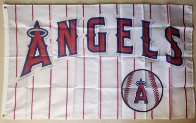 Los Angeles Angels Pinstripe MLB Baseball Flag 3x5 Ft W/ Grommets | eBay