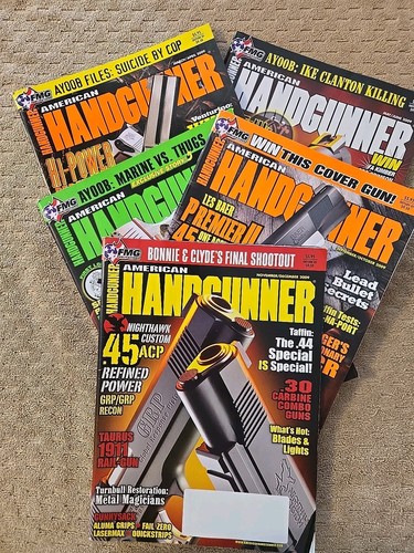 American Handgunner Magazine--Lot of 5--2009 | eBay