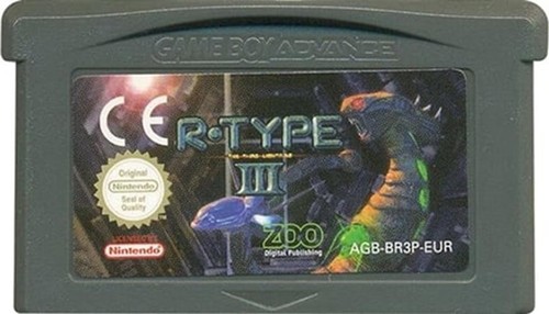 R Type 3 - Nintendo Game Boy Gameboy Advance Action Shooting Video Game ...