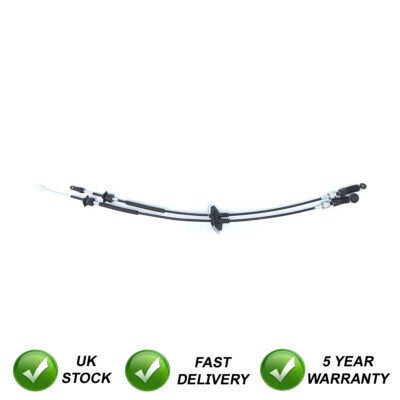 SJR Gear Selector Cables Set Manual Fits Kia Rio 2005-2008 1.4 1.6 ...
