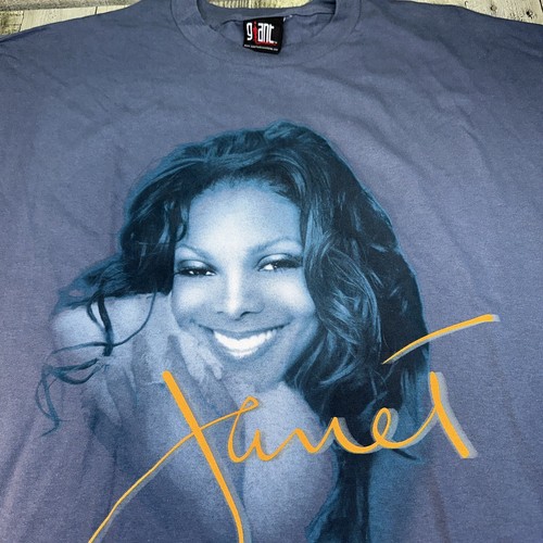 Vintage Janet Jackson Y2K Concert T-Shirt Giant Tag Extra Large | eBay