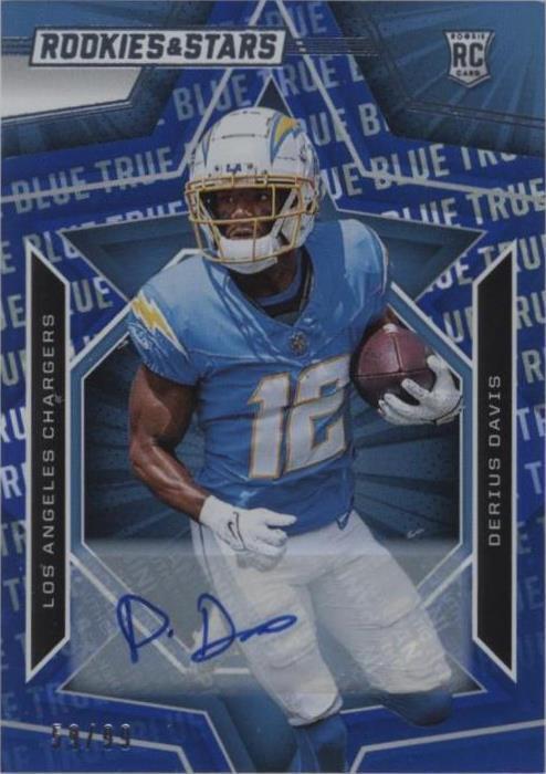 2023 Panini Rookies & Stars - Rookies Derius Davis #131 True Blue ...
