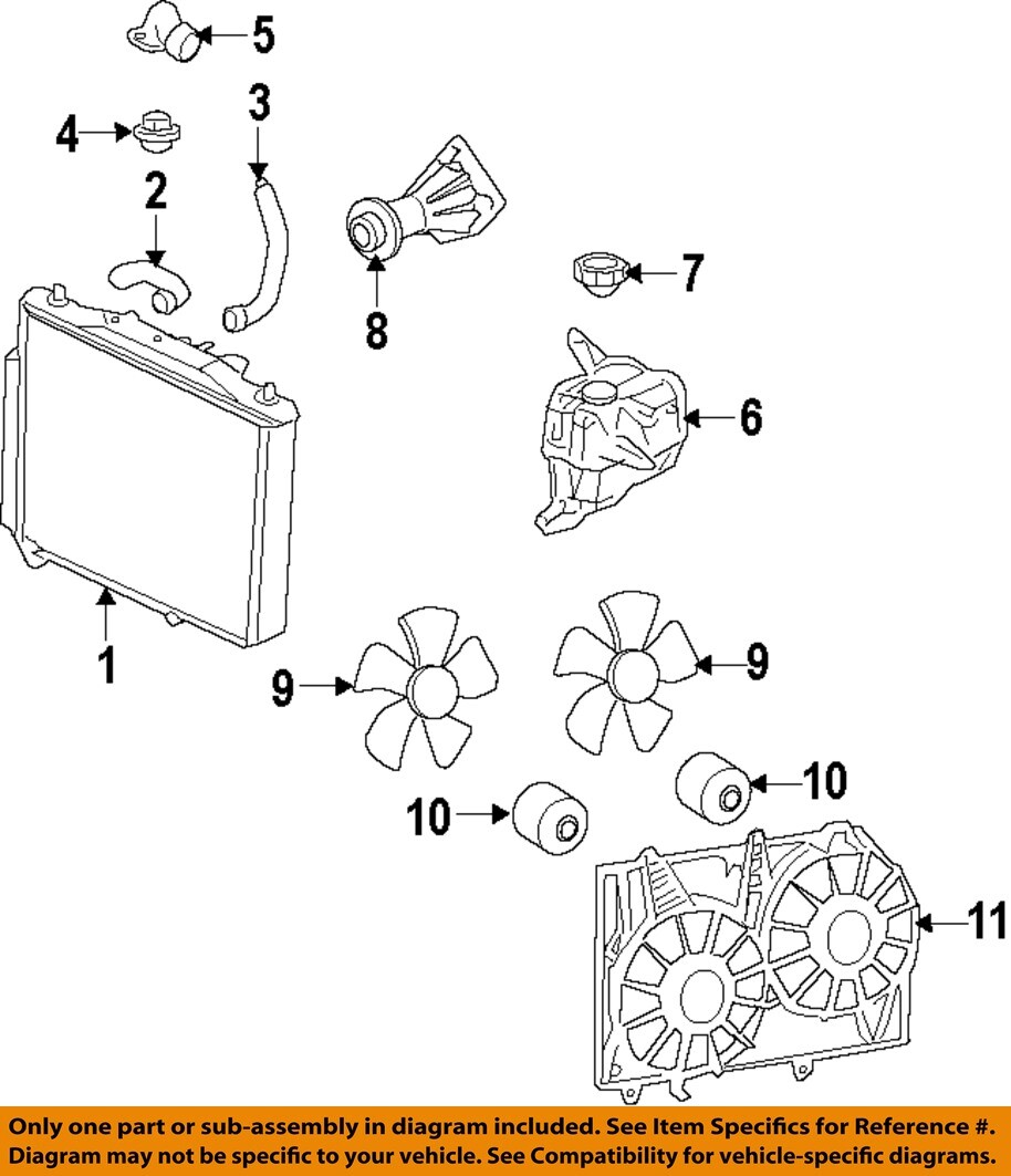 GM OEM-Engine Cooling Fan Motor 92191945 | eBay