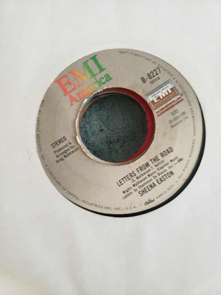 Sheena Easton - strut / letter from the road - 45 Vinyl Record (NOW 50% ...