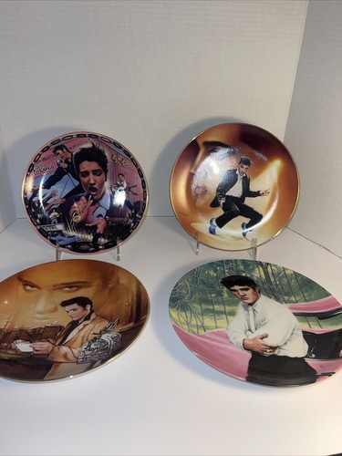 Elvis Presley Lot Of 4 Plates | eBay