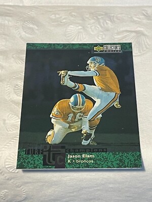 Jason Elam 1997 Upper Deck Collectors Choice Turf Champions #TC29 | eBay