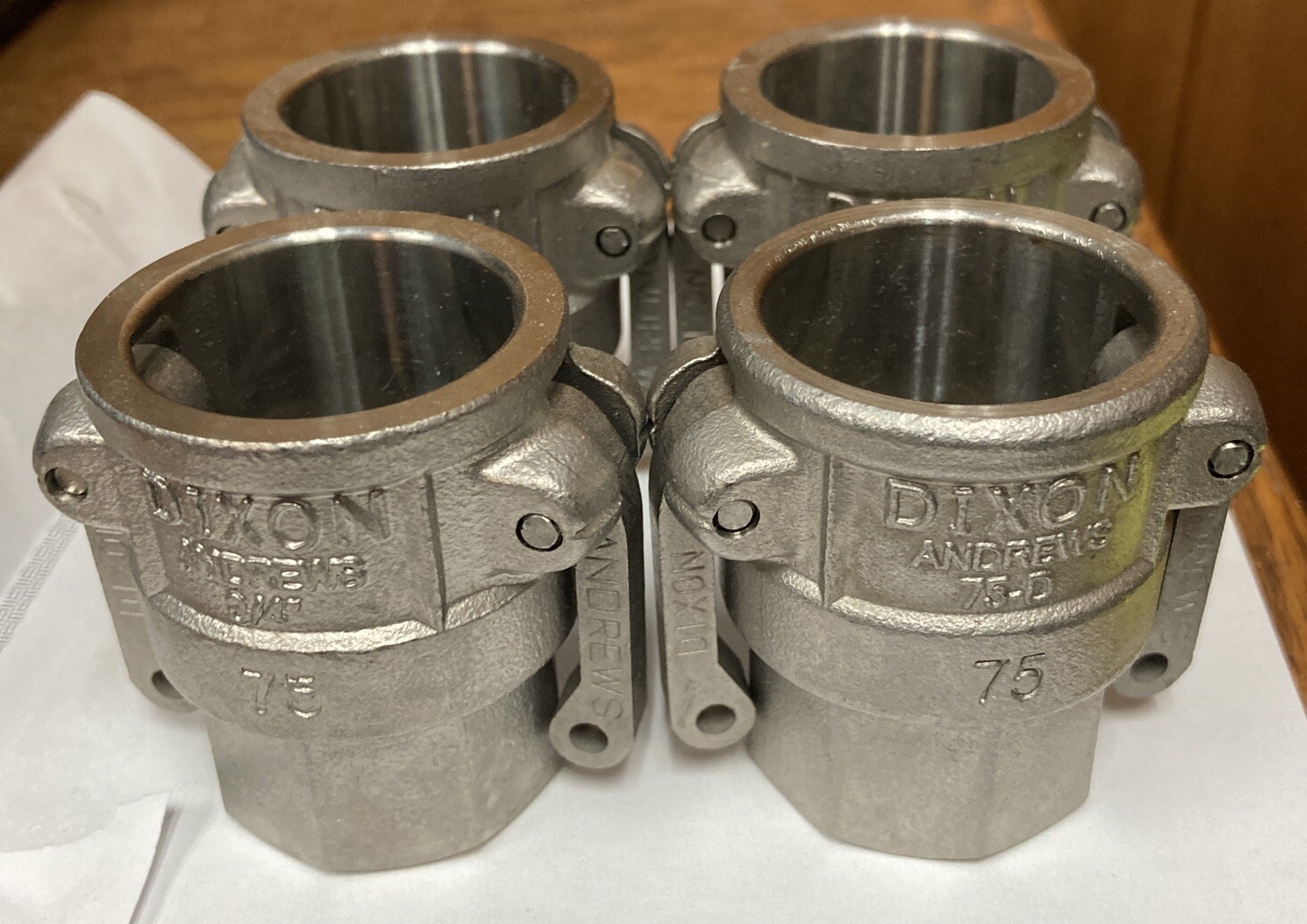 4x Dixon 75-D 3/4” Andrews Cam & Groove Coupler | eBay