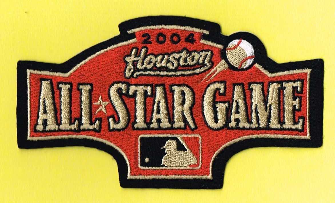2004 HOUSTON ASTROS ALL-STAR GAME MLB UNIFORM - 4 Inch Baseball PATCH ...