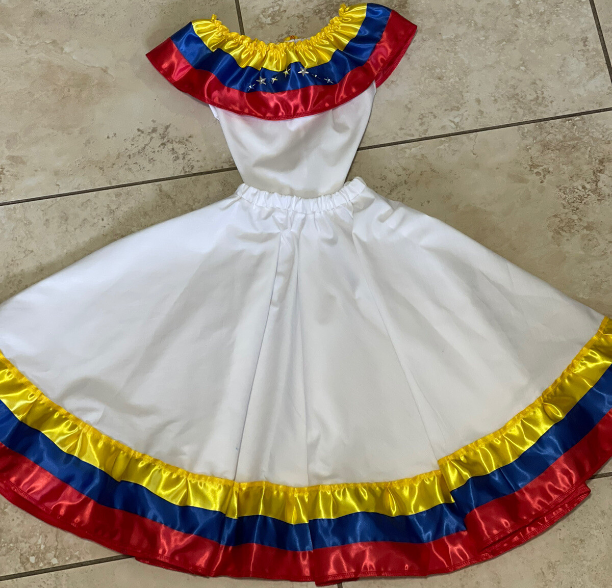 Venezuelan Traditional Clothing Caracas,Venezuela. People Dressed In