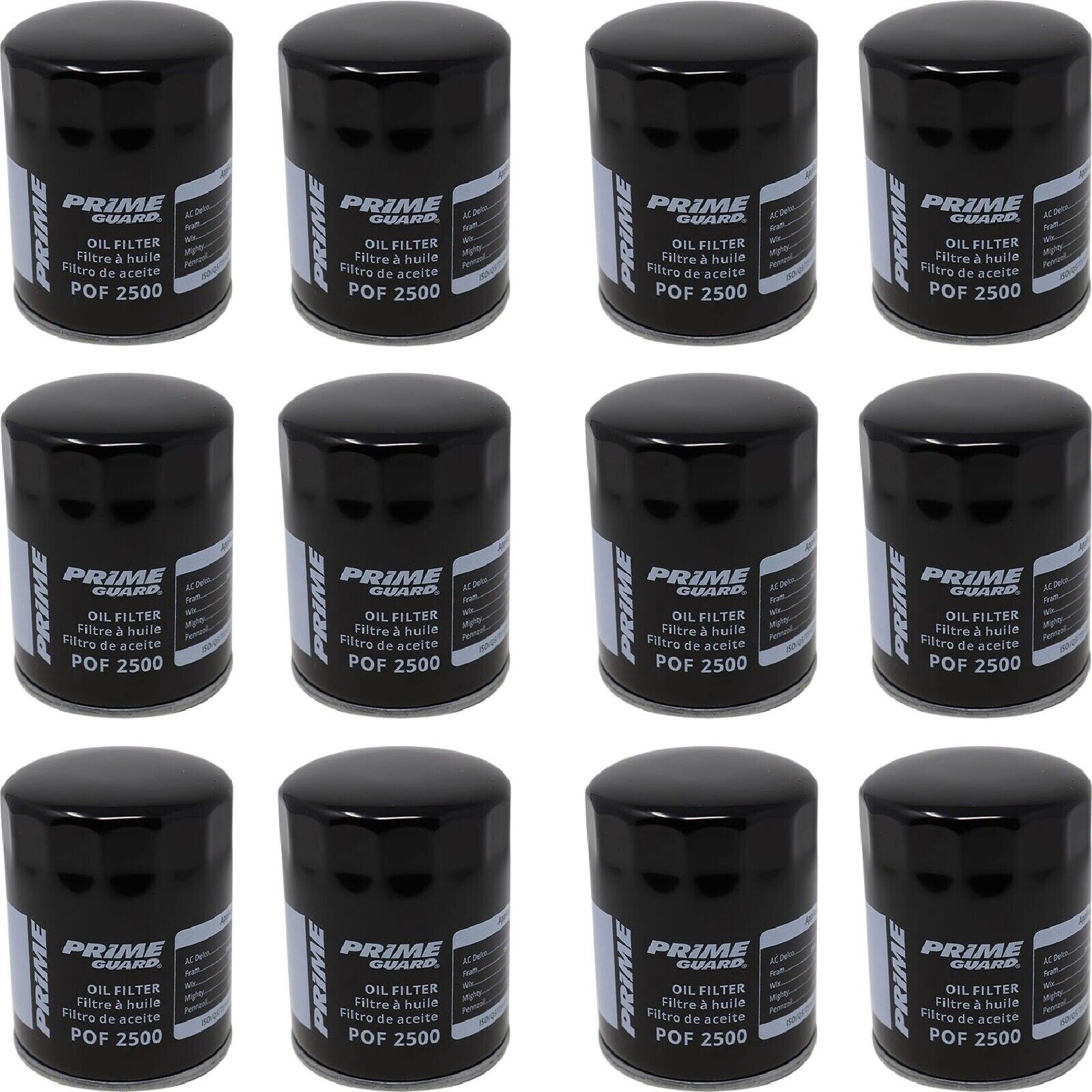 PRIMEGUARD POF2500 - cross reference oil filters | oilfilter ...