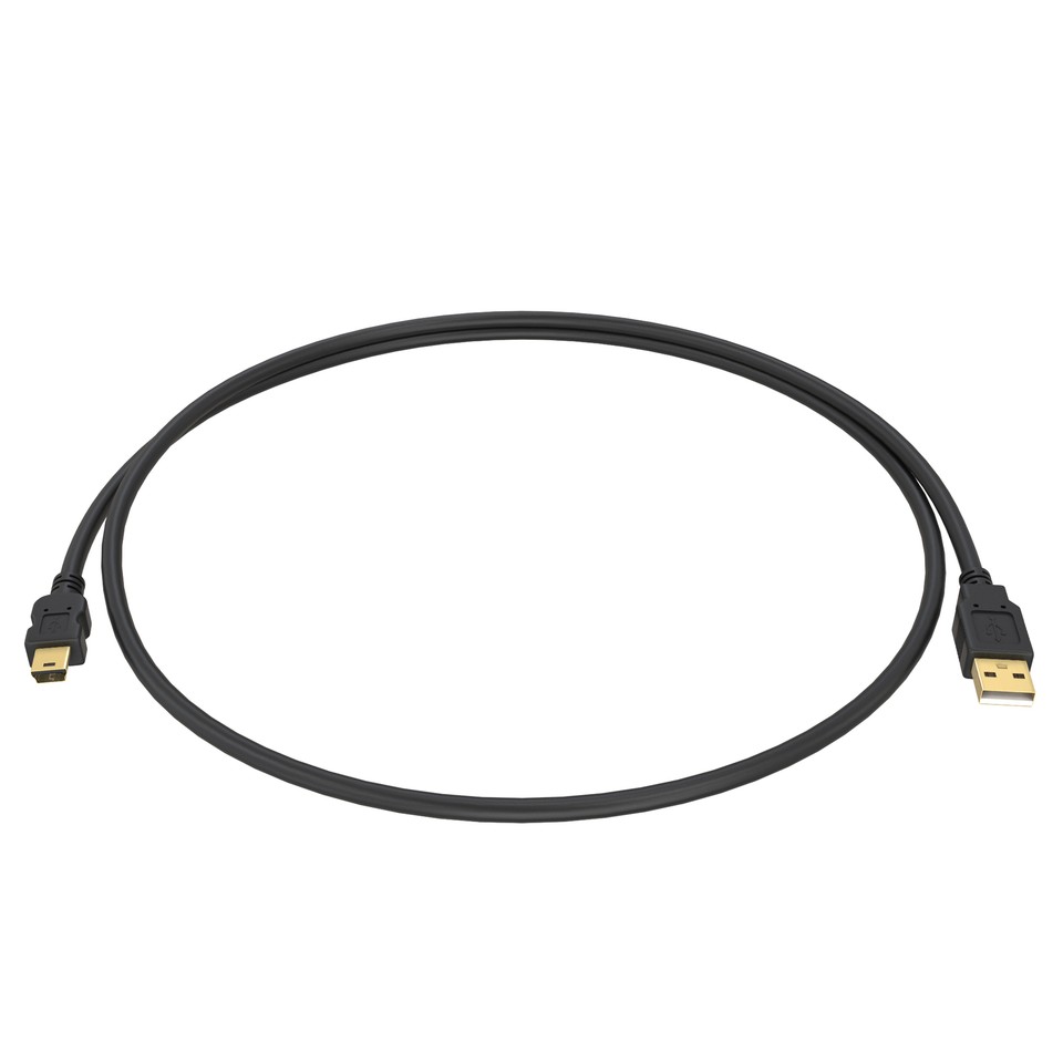 Mini USB Cable Charger Lead USB A to 5 Pin Mini B Sync Charge 1.5ft 3ft ...