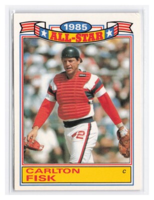 1986 Topps Carlton Fisk #9 All-Star Game | eBay