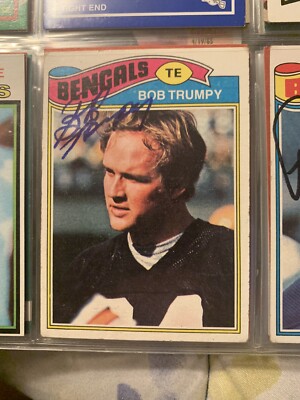 Bob Trumpy Autographed TOPPS 1977 football card | eBay