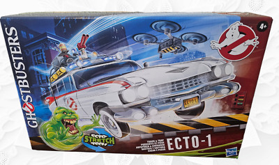 New Ghostbusters Frozen Empire Ecto-1 Ecto Stretch Tech with Slimer ...