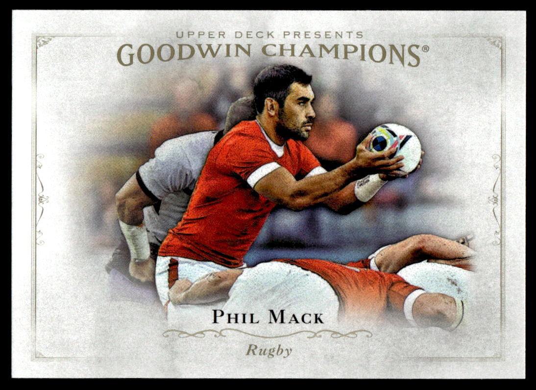 2016 Goodwin Champions 88 Phil Mack Rugby Trading Card | eBay