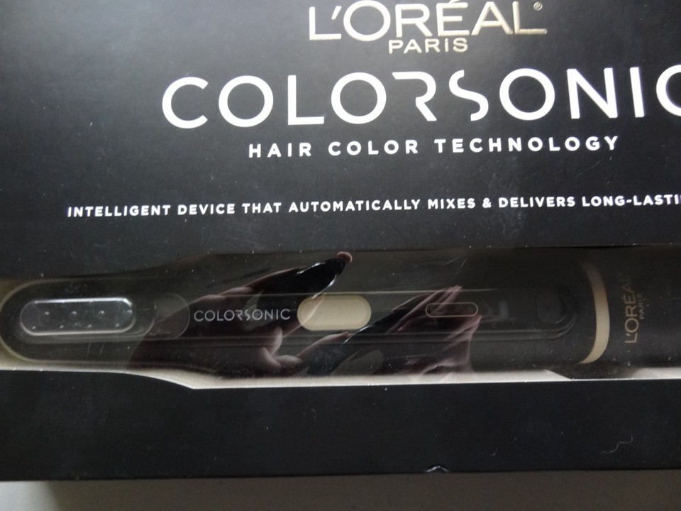L'Oreal Paris Colorsonic Hair Color Device Color Sonic With Cartridge ...