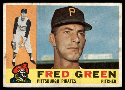 1960 Topps Fred Green RC Pittsburgh Pirates #272 | eBay