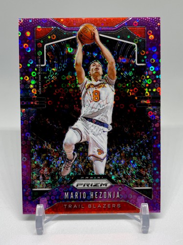 Mario Hezonja 2019-20 Prizm PURPLE FAST BREAK PRIZM /75 #219 Trail ...