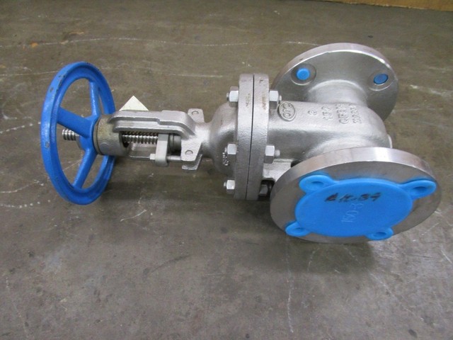 OIC S151 3" Stainless S/s 4 Bolt Flange Gate Valve 150 Lbs Cf8m Body ...