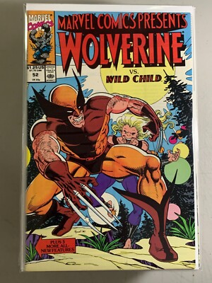 MARVEL COMICS PRESENTS - WOLVERINE #52 NM MARVEL | eBay