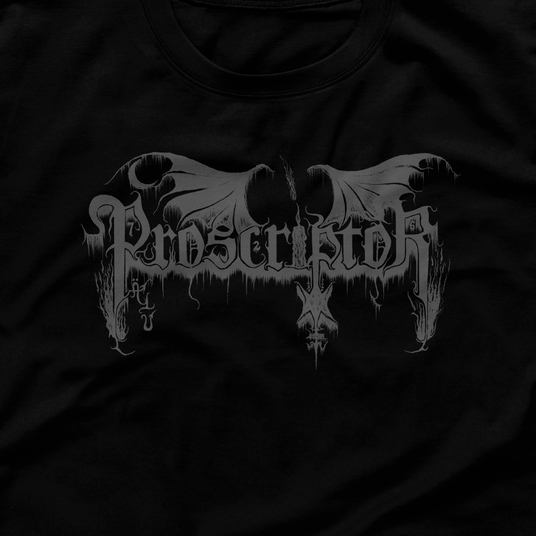 PROSCRIPTOR - LOGO II T-SHIRT / ABSU, EQUITANT, DUNGEON SYNTH | eBay