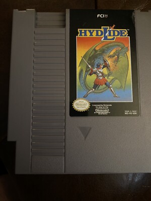 Hydlide (Nintendo Entertainment System NES) Cart Only GREAT Shape ...