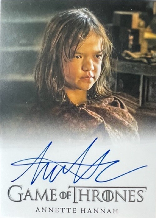 Annette Hannah Autograph, Game of Thrones Art & Images | eBay