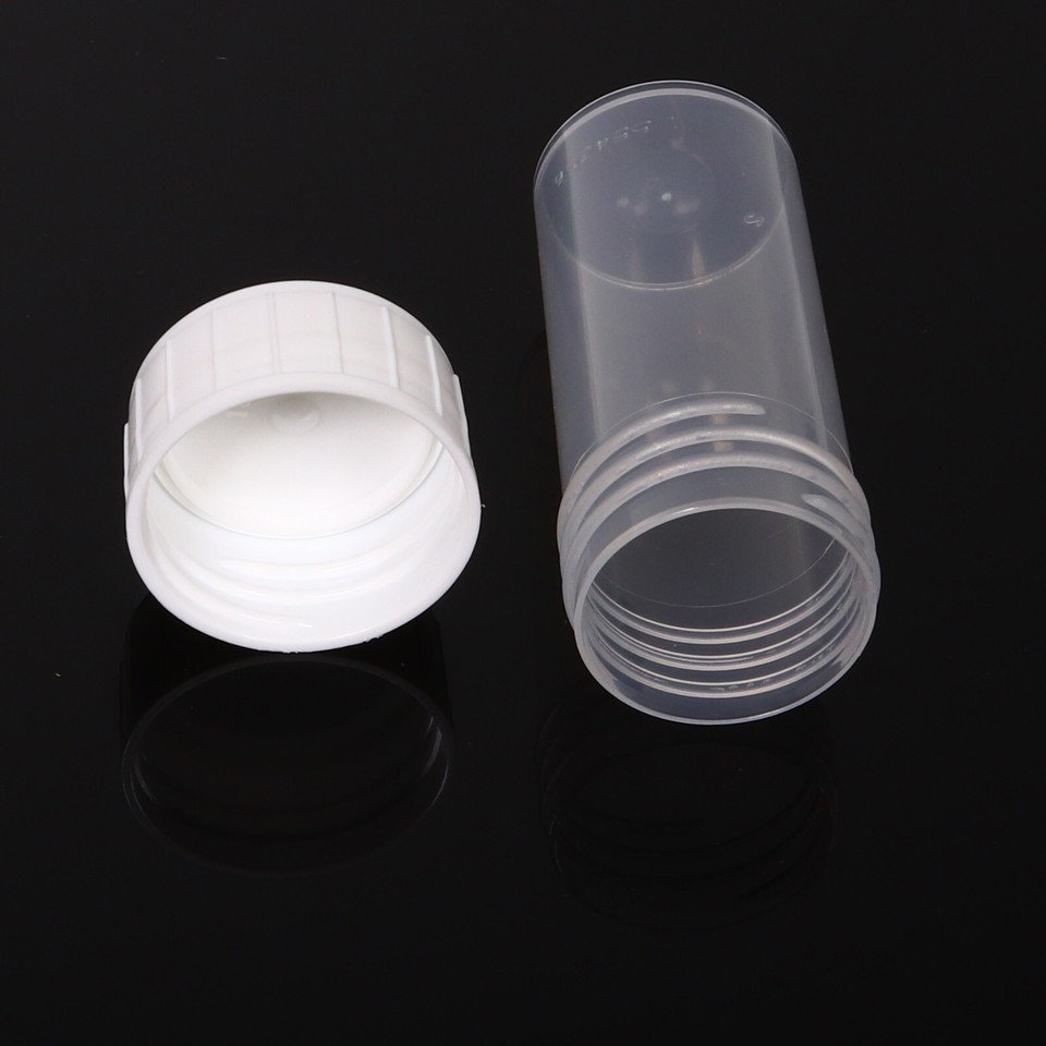 40ml Small Plastic Storage Container Tub Jar Pot Vial Bottle Screw Top ...