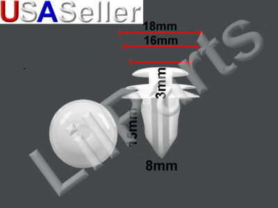 Body Side Trim Board Panel Retainer Clip For Subaru 909130076 909130115 ...