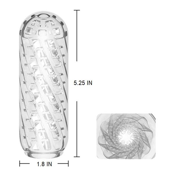 Mini Ribbed Pocket Cock Stroker Sleeve Male Masturbators Sex Toys for ...