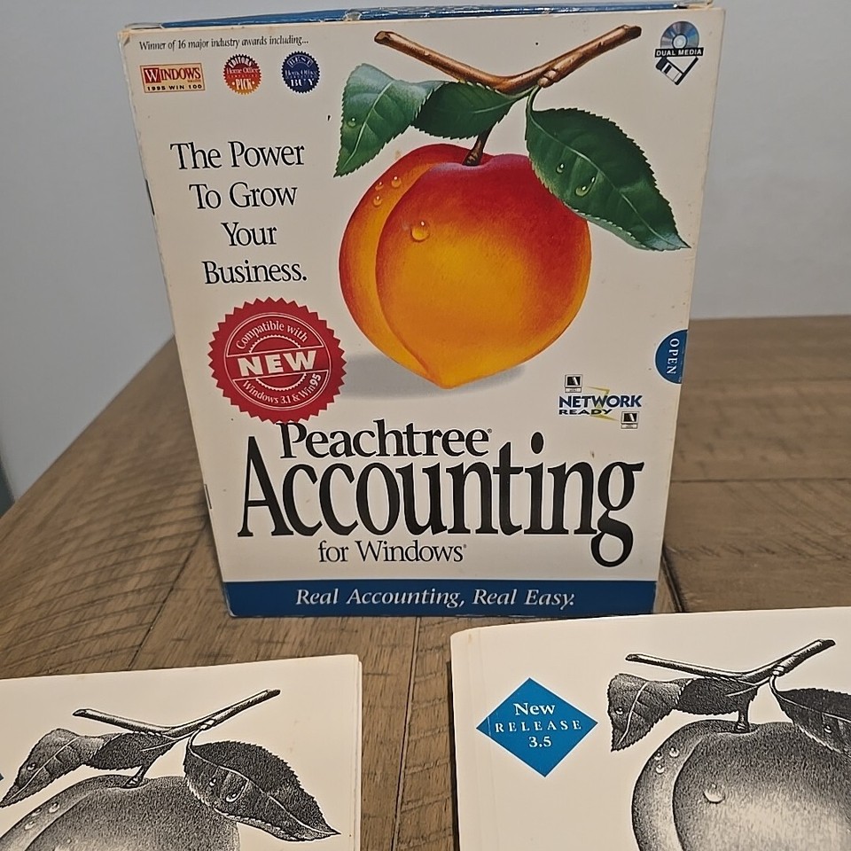 Peachtree Accounting Software For Windows Version 3.5 | eBay