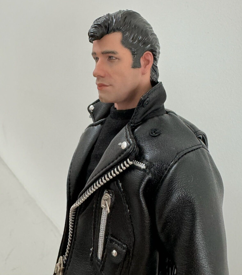 John Travolta Danny Zuko Grease 1 of 1 1/6 Scale Custom Action Figure ...