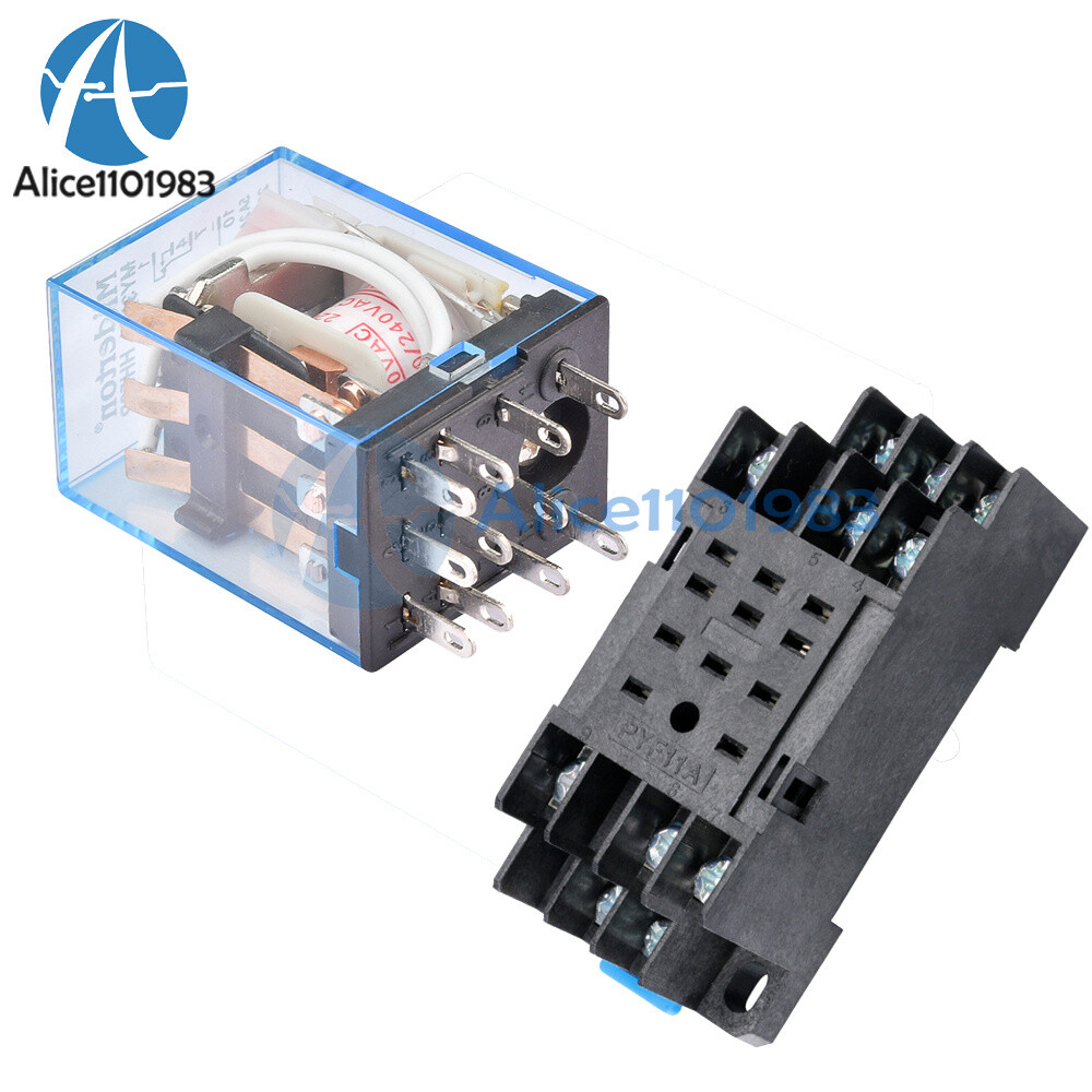 11 Pin Relay Base Drawing Pantron Automation, Inc. Sensors And