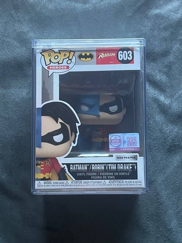 Funko POP Batman/Robin Tim Drake #603 LE 1200 W/ Protector-INHAND FAST ...