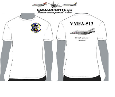 VMFA-513 Flying Nightmares Squadron T-Shirt D1, USMC Licensed Product ...