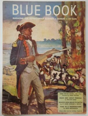 Blue Book Aug 1948 H. Bedford-Jones; Georges Surdez; Wilbur Peacock ...