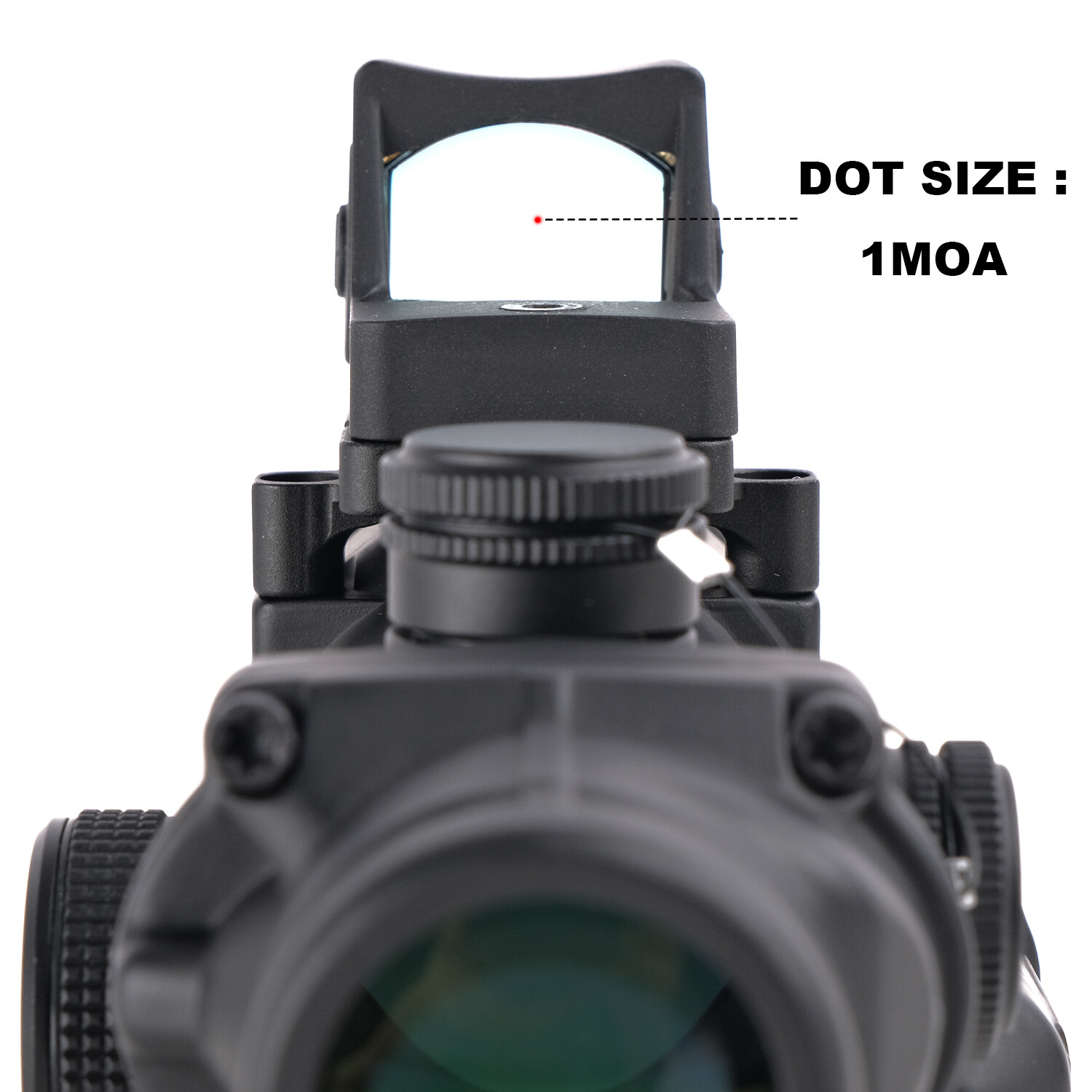 Tactical ACOG RMR TA02 4x32mm Red Illuminated Rifle Scope with Mini ...