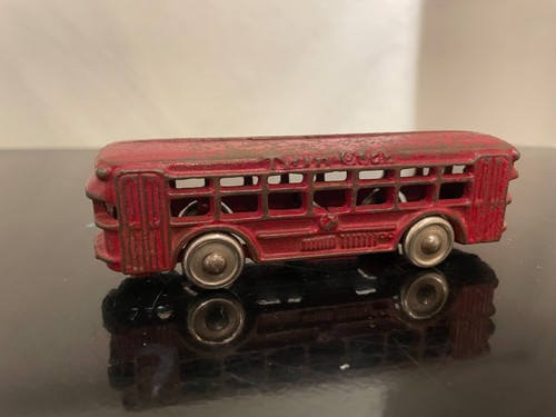 AC Williams Twin Coach Cast Iron Bus. Great Condition!! | eBay