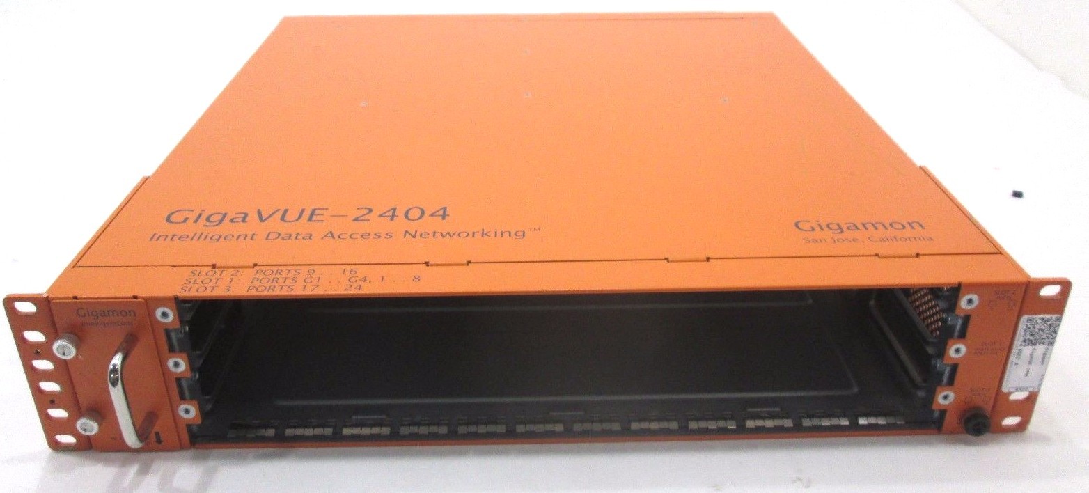 Gigamon CHS-GV600 Gigavue-2404 chassis, No blades or Power Supplies | eBay