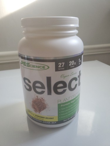 PEScience ~ Select ~ Vegan Series ~ Protein ~*Cinnamon Delight*~ 28.6oz ...