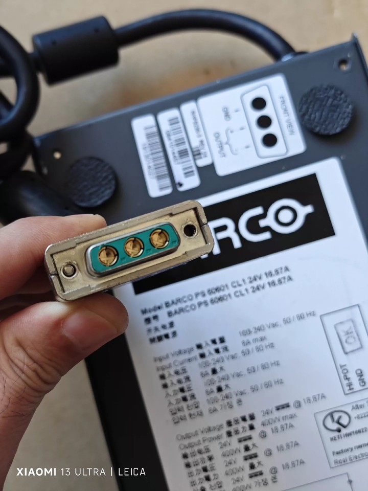 Barco PS 60601 CL1 24V 16.67A Power Supply Adapter Charger | eBay