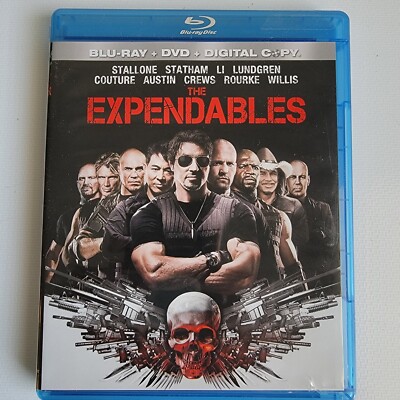 The Expendables [Blu-ray + DVD + Digital Copy] Very Good Sylvester ...
