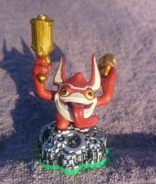 Legendary Trigger Happy Figure Activision Skylanders Spyro's Adventure ...