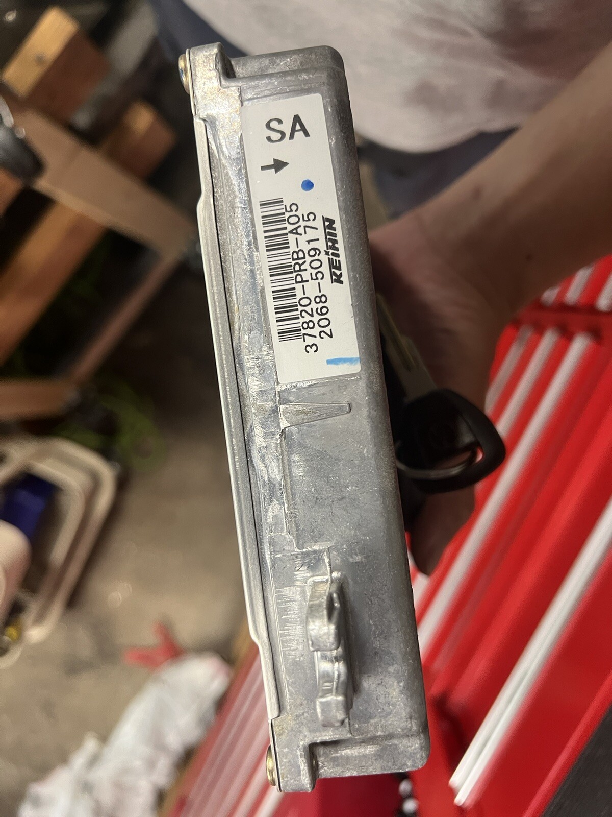 02-04 ACURA RSX TYPE S K20A2 ECU 6 SPD Matching Transponder Key 🔑 Prb ...