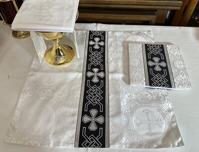 WHITE CHALICE VEIL AND BURSE SET | eBay