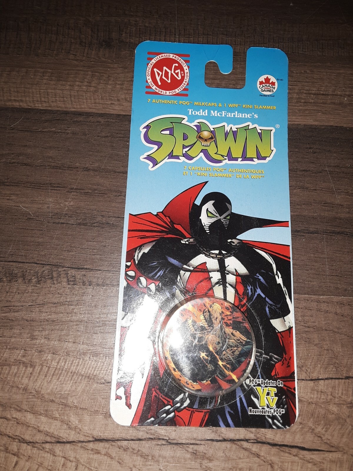 Vintage 1995 Spawn Pogs Todd Mcfarlane Slammer Toys R Us bin23 NEW ...