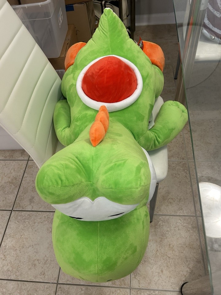 Super Nintendo World Yoshi Sleeping Plush 37" Universal Studios Epic ...