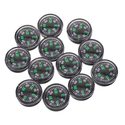 12 Pcs Outdoor Compass Orienteering Navigation Child Hiking Survival | eBay