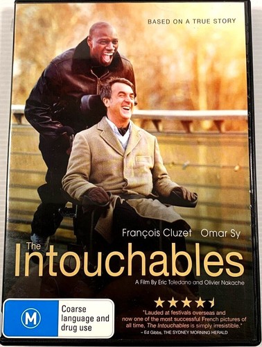 The Intouchables (DVD, 2011) French Francois Cluzet, Omar Sy Region 4 Free Post. 9398711295893 ...